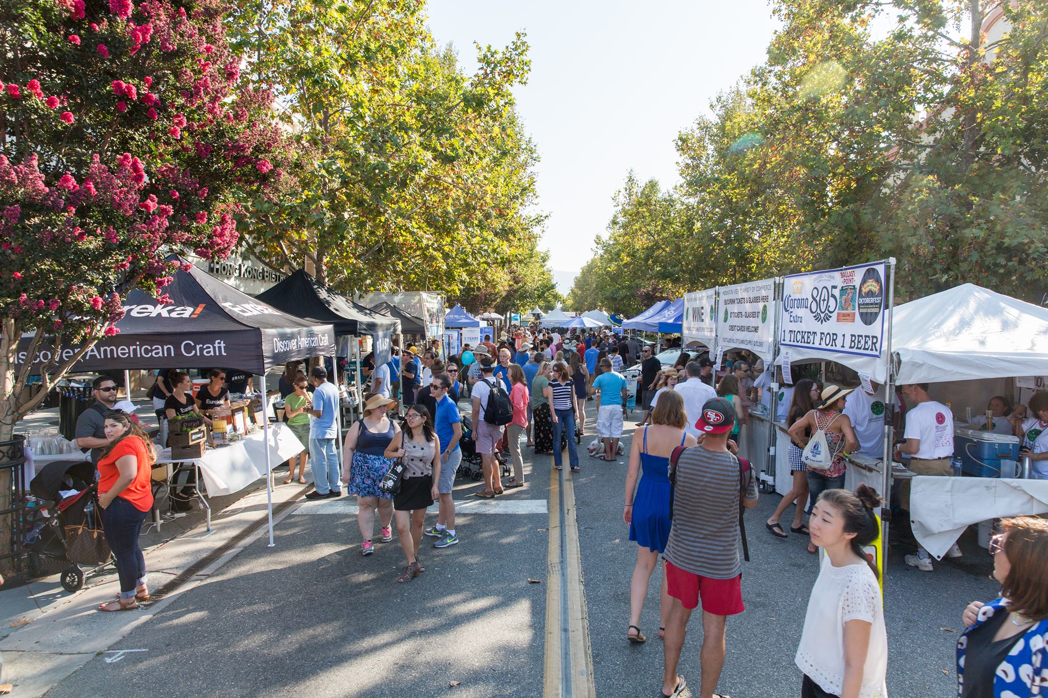 Mountain View Art & Wine Festival | Metro Silicon Valley | Silicon ...